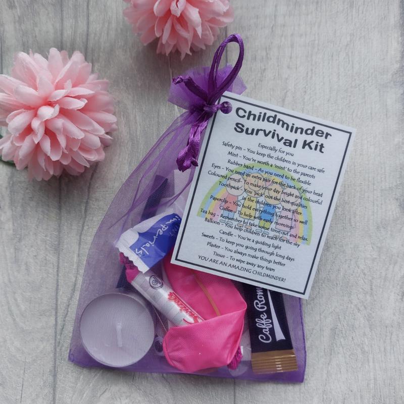Childminder Survival Kit - A great small token gift to say thank you