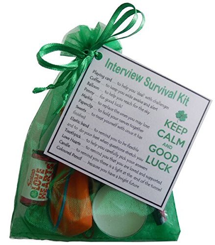 Interview Survival Kit - Great novelty gift to say good luck